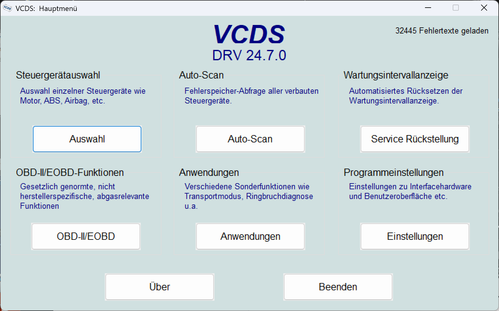 Update 24.7.0 – Datenstand: 15.07.2024 | VCDS.de